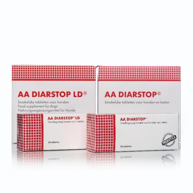 AA Diarstop + prebiotica / 250 Smakelijke tbl 10 kg - AA-Vet ...
