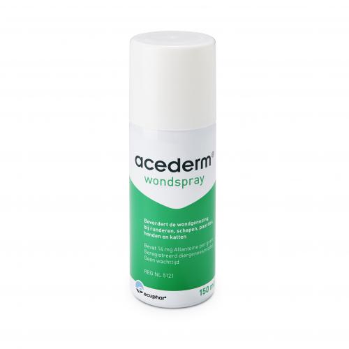Acederm wondspray / Reg NL 5121 VRIJ / 150 ml - AA-Vet Diergeneesmiddelen