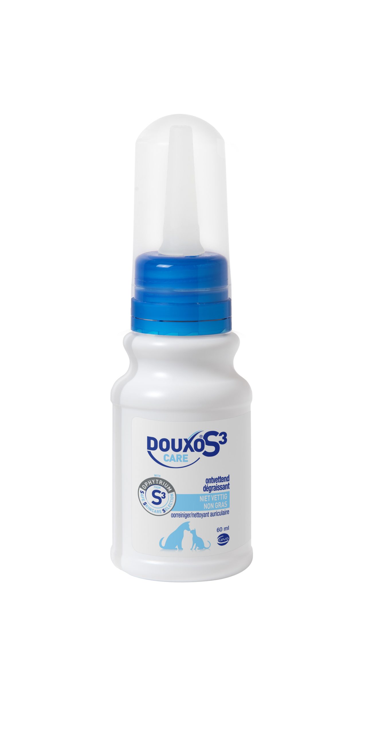 Douxo S3 / Oorreiniger / 60 ml - AA-Vet Diergeneesmiddelen