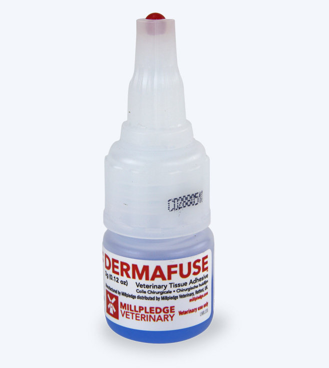 Chirurgie / Dermafuse Weefsellijm 3gr - AA-Vet Diergeneesmiddelen