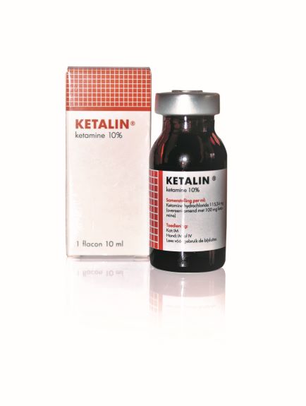 Ketalin 100 mg/ml / Reg NL 9327 UDD / 10 ml - AA-Vet Diergeneesmiddelen