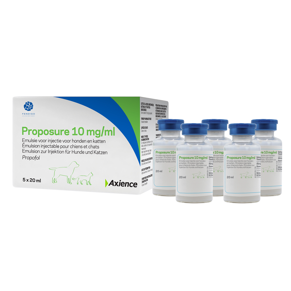 Proposure / Propofol 10mg/ml emulsie voor injectie voor hond en kat ...