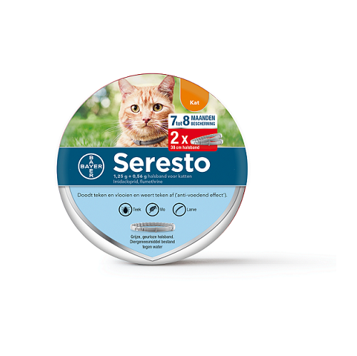 Seresto band kat 38cm / 2-pack - AA-Vet Diergeneesmiddelen