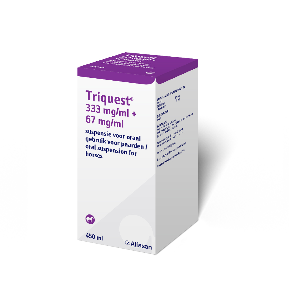 Triquest 333mg/ml + 67mg/ml / orale suspensie / 450 ml - AA-Vet ...