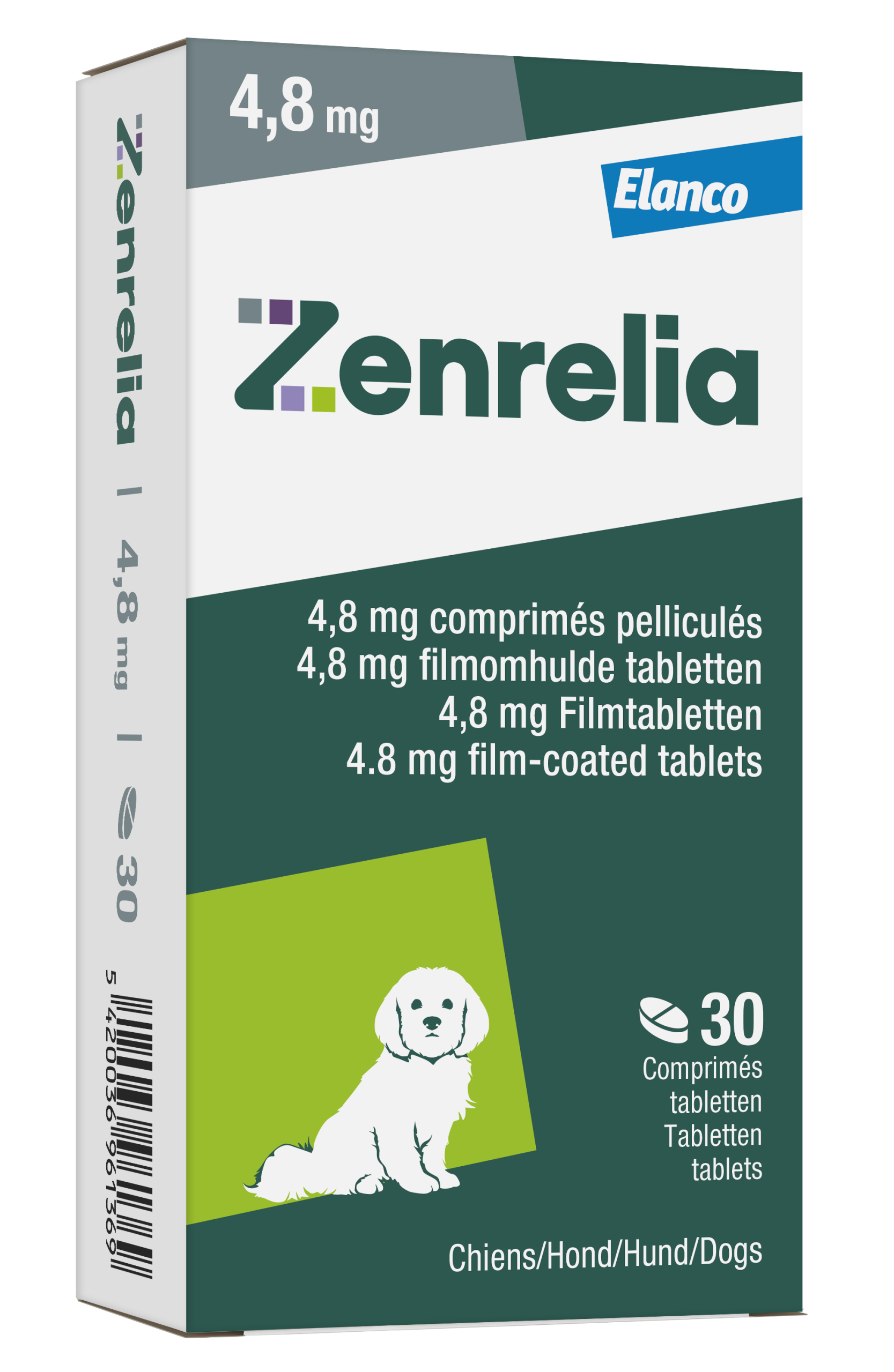 Zenrelia 4,8 mg / 30 tabletten - AA-Vet Diergeneesmiddelen