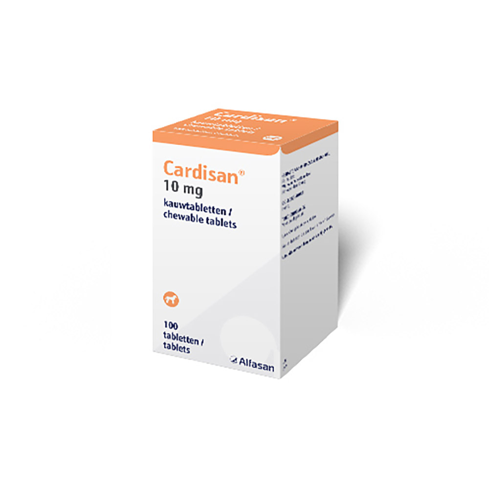 Cardisan 10mg / 10x10 tabletten - AA-Vet Diergeneesmiddelen