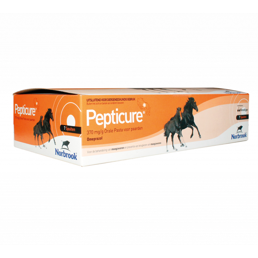 Pepticure 370 mg/g Orale pasta voor paarden / 7 tubes - AA-Vet ...