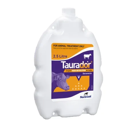 Taurador Pour-On / Doramectine 5mg/ml / 2,5ltr - AA-Vet Diergeneesmiddelen